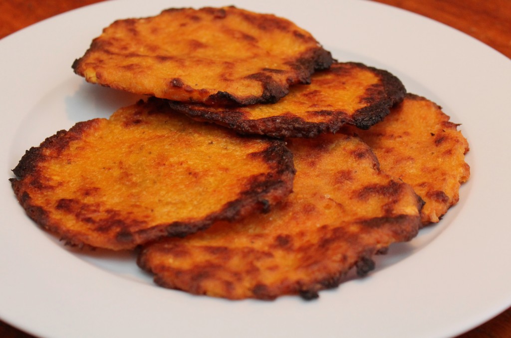 Plantain Tostadas with Cilantro Lime Chicken, Ranchero Sauce ...