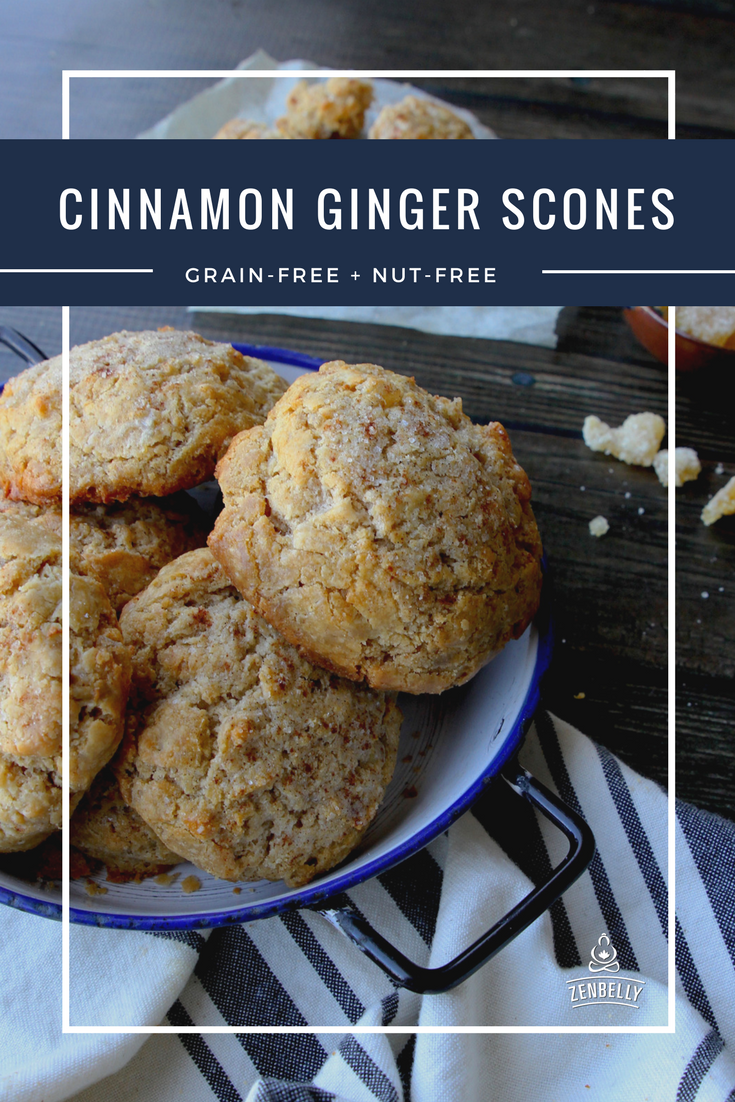 Cinnamon Ginger Scones - you'd never know they were gluten-free.