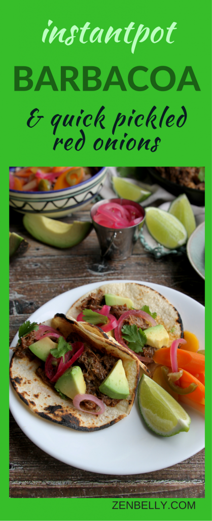 instantpot barbacoa is the ticket to upping your taco tuesday game.