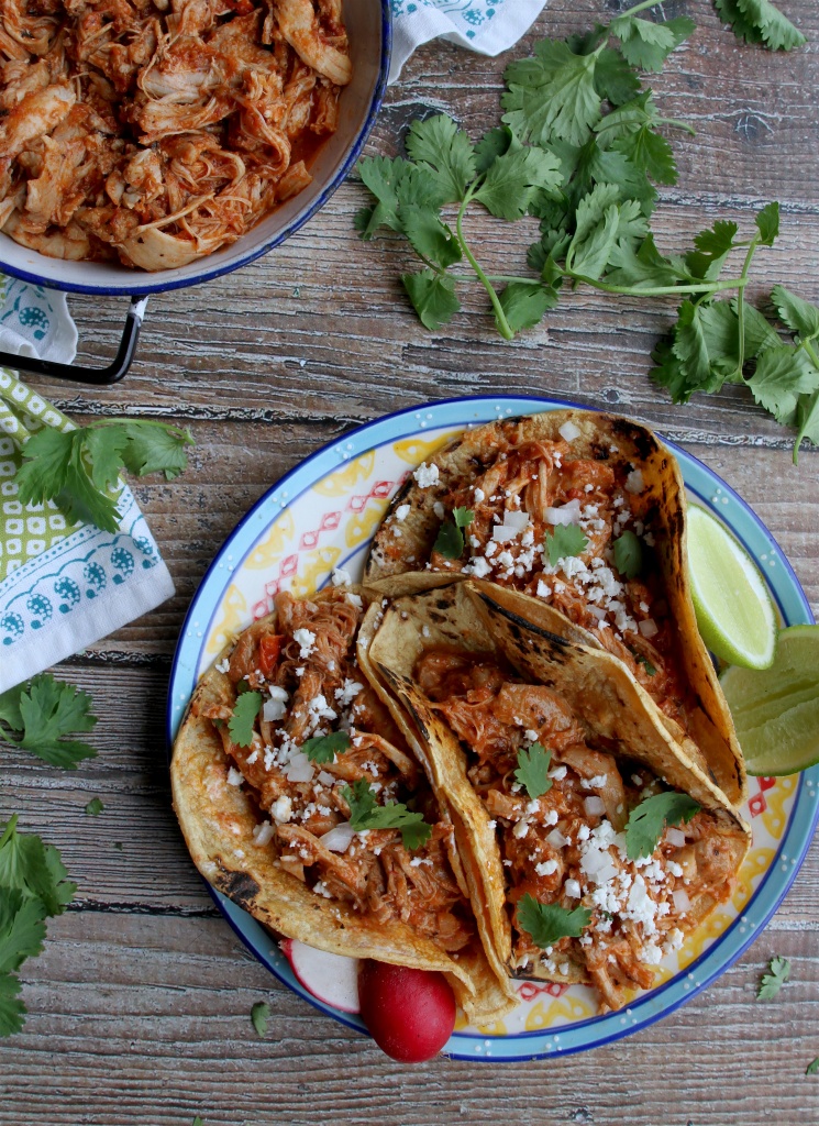 chicken tinga made in the instant pot ~ from zenbelly
