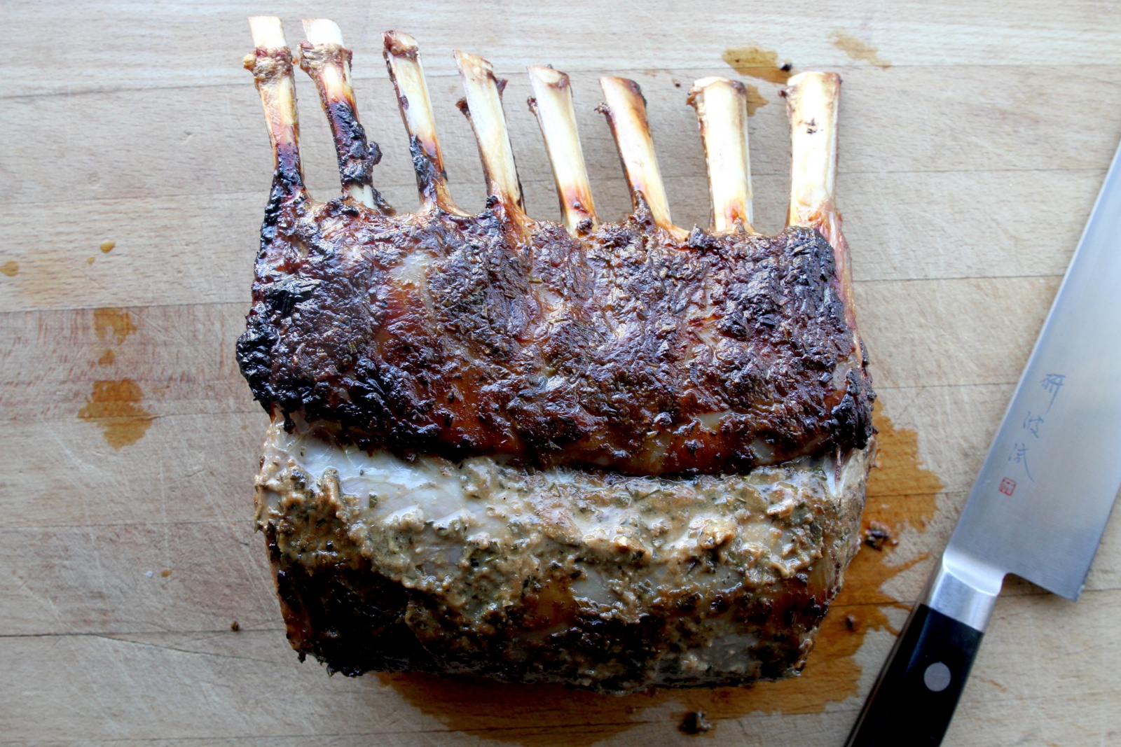 roasted rack of lamb | simple + delicious | zenbelly
