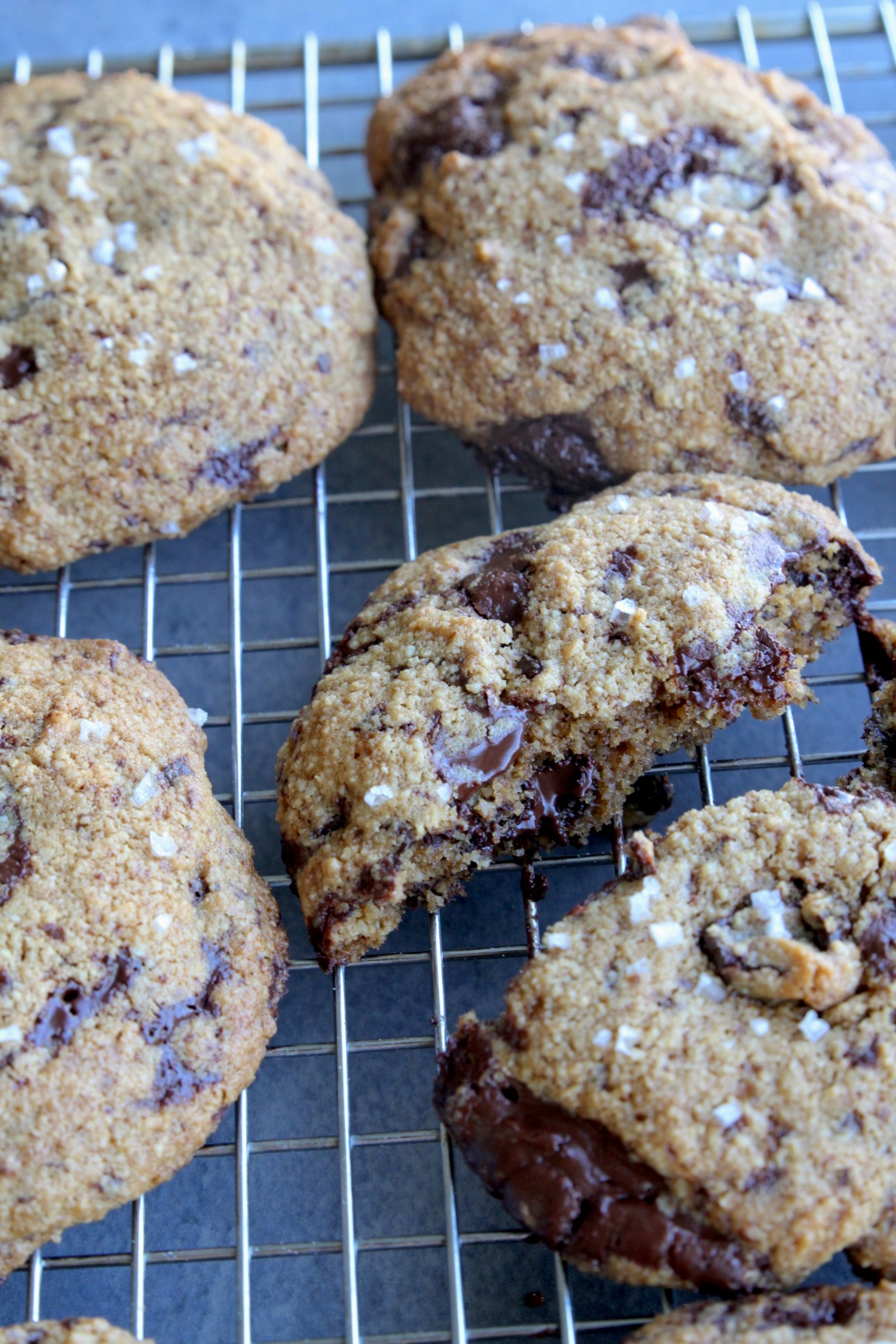 chocolate chunk cookies | gluten-free + paleo | zenbelly