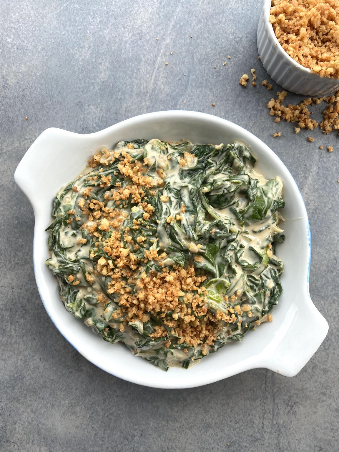 easy creamed chard | gluten-free & dairy-free
