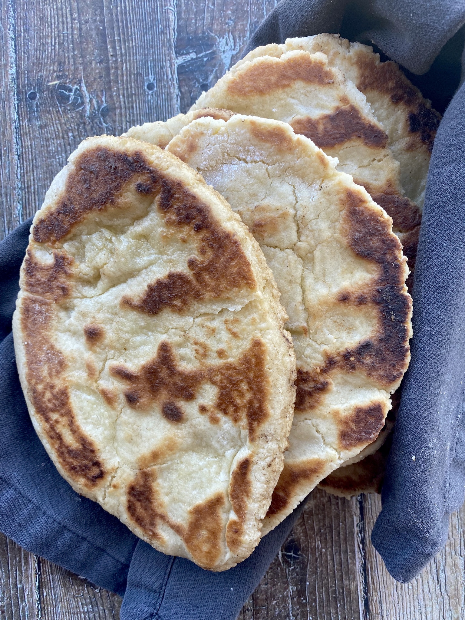 gluten-free flatbread (10 minutes, one bowl, so easy)